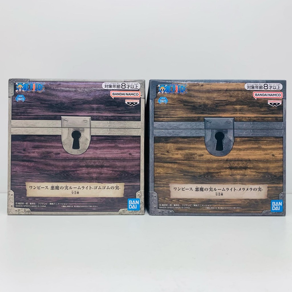 One Piece Toys Gomu Gomu no Mi and Mera Mera no Mi Room light Japan ...