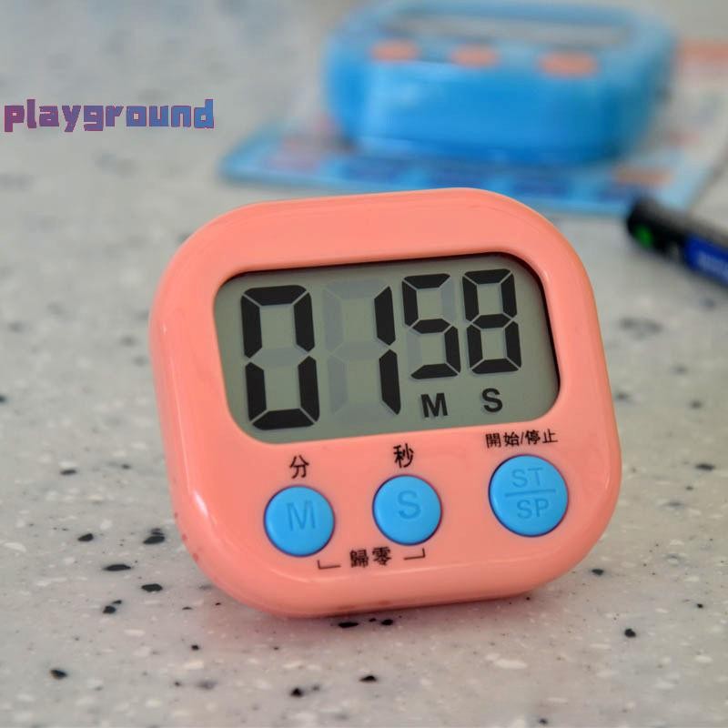 [playground] Timer Gym Kitchen Reminder Electronic Timer Digital Stopwatch Timer Large Screen ...