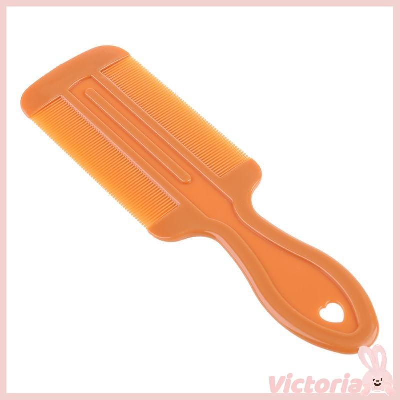 VIC Plastic Nit for Head Hair Comb Fine Toothed Density Comb Double ...