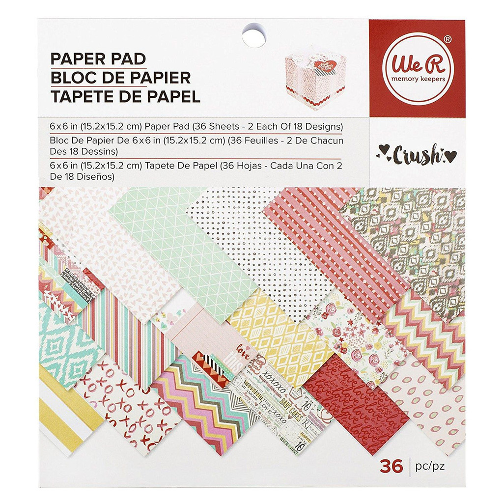 We Are Memory Keepers 6x6 Paper Pad - Crush | Shopee Malaysia