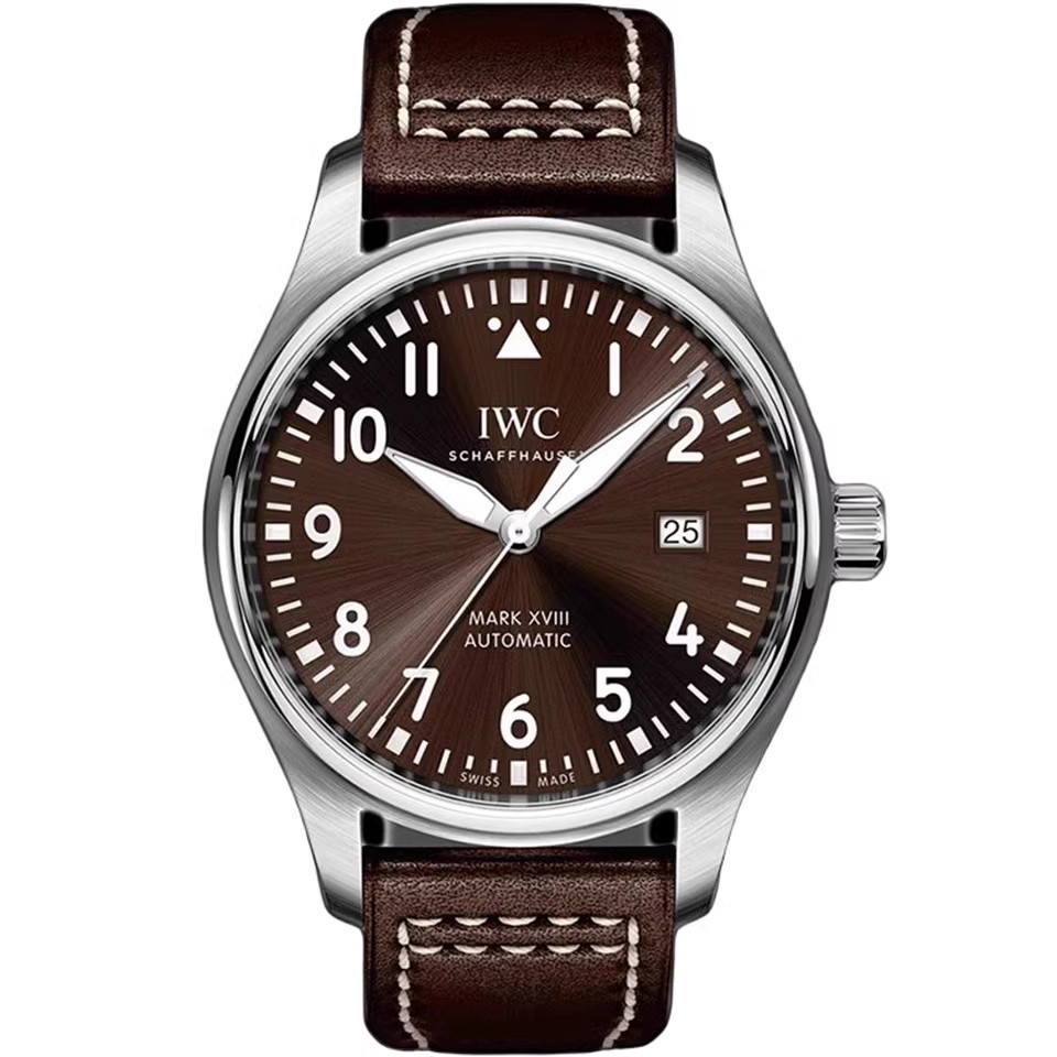 Iwc Pilot 40mm Stainless Steel 98 New Genuine Automatic Mechanical Belt ...