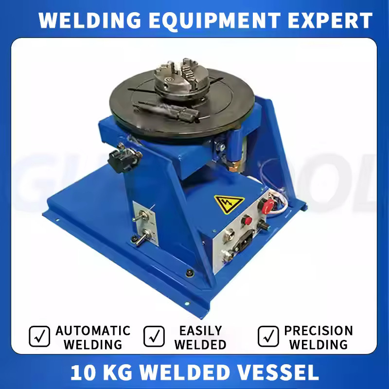 Rotary Welding Positioner Welding Rotary Table 10KG Welding Positioning ...