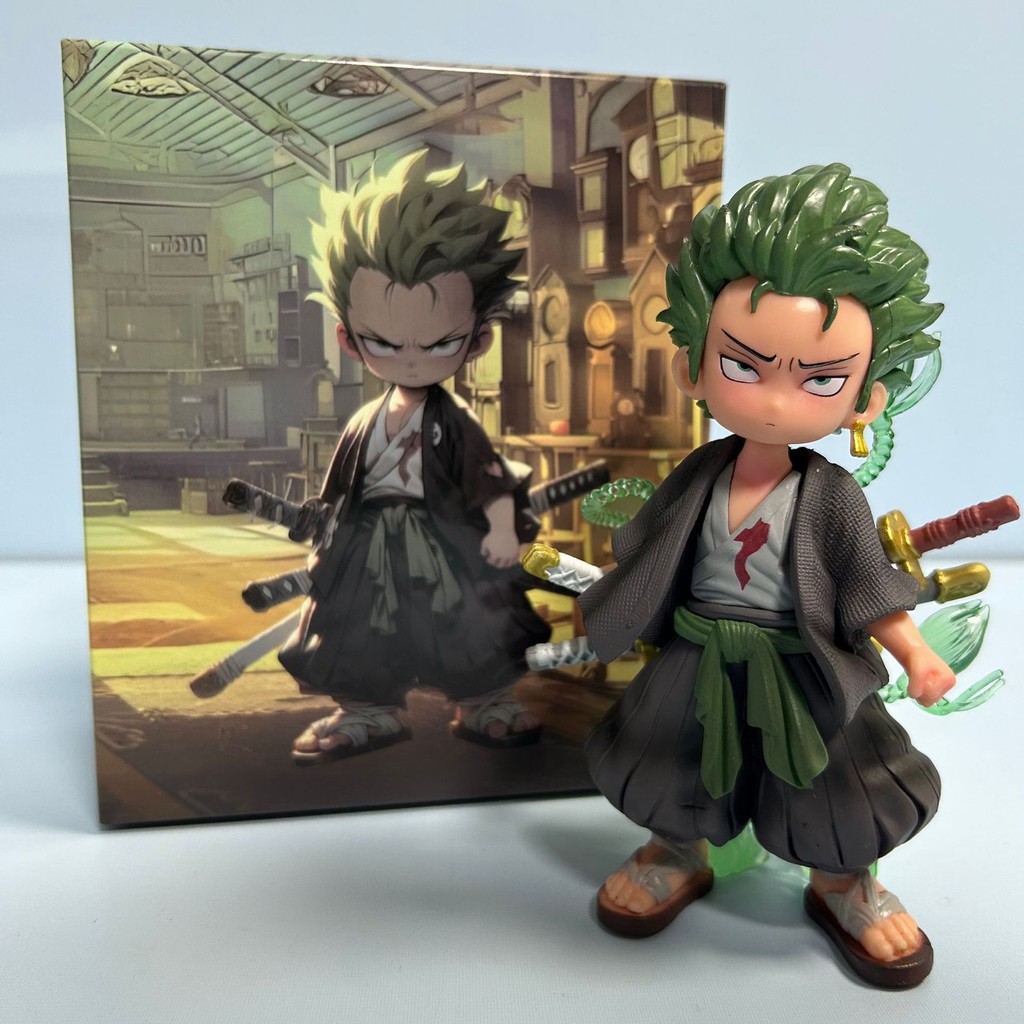 One Piece Figure Q Version Zoro Zoro Two Years Later Two-Dimensional ...