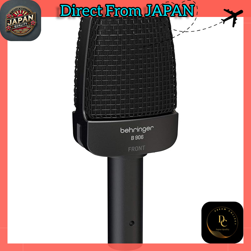 Behringer Dynamic Microphone with Super Cardioid Pattern, Switchable ...