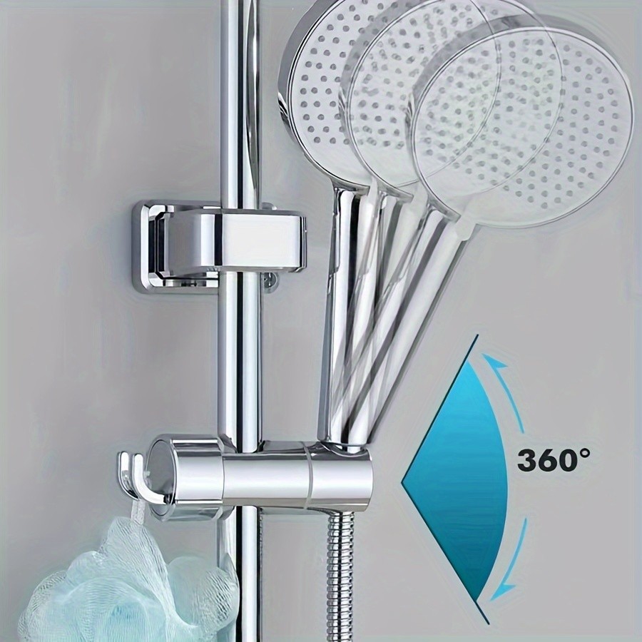 Shower Stand Rail Sliding Bathroom Shower Room Adjustable Shower Head ...