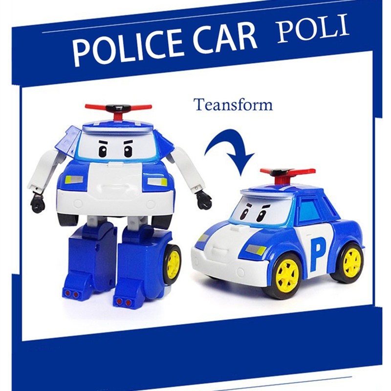 Robocar Poli Robot Transformers Fire Truck Ambulance Rescue Team ...