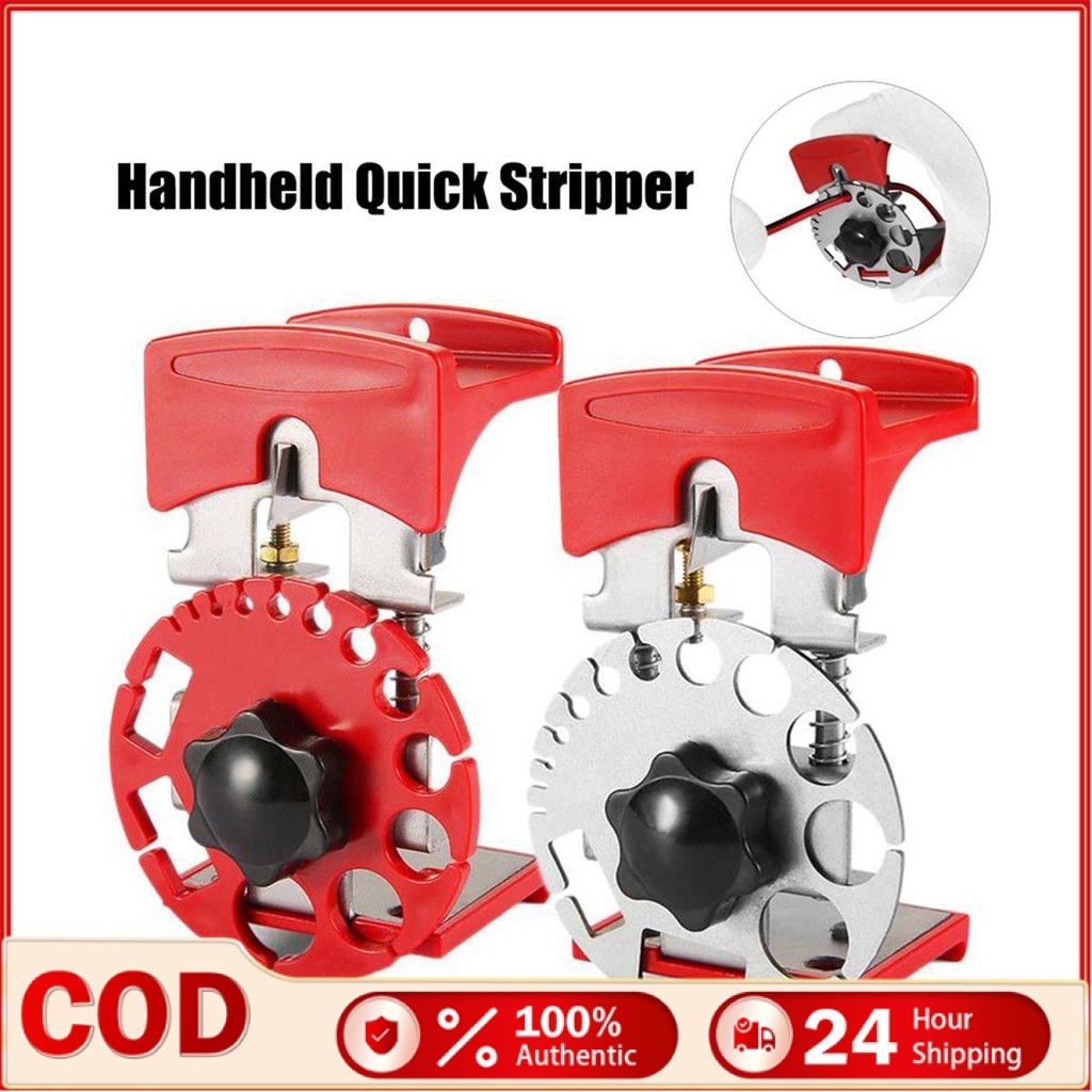 Portable Handheld Quick Wire Stripper Universal Wire Cable Peeler ...