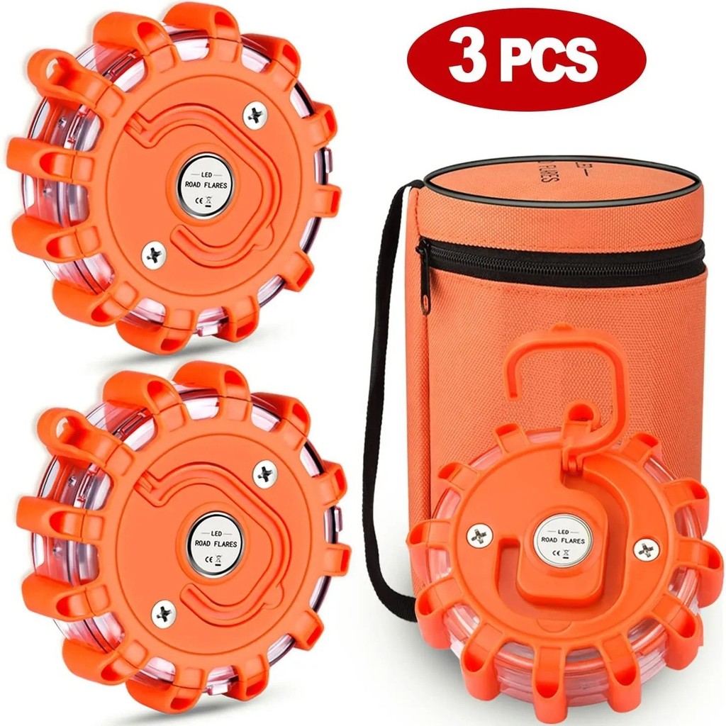 Led Road Bright Spot Rechargeable Road Fault Emergency Rescue Warning ...