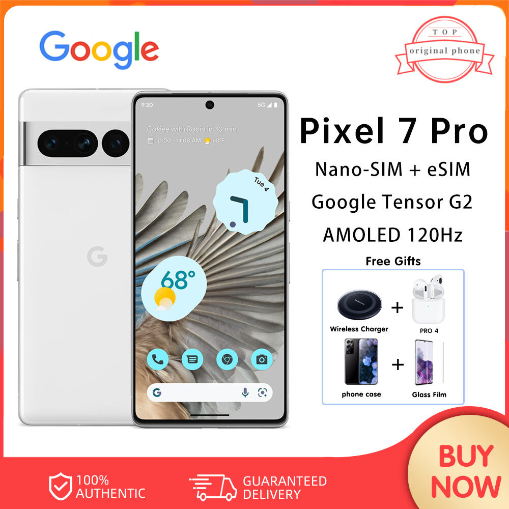 Google Pixel 7 Pro 8GB RAM + 128GB ROM Single Sim + eSIM 5G Mobile ...