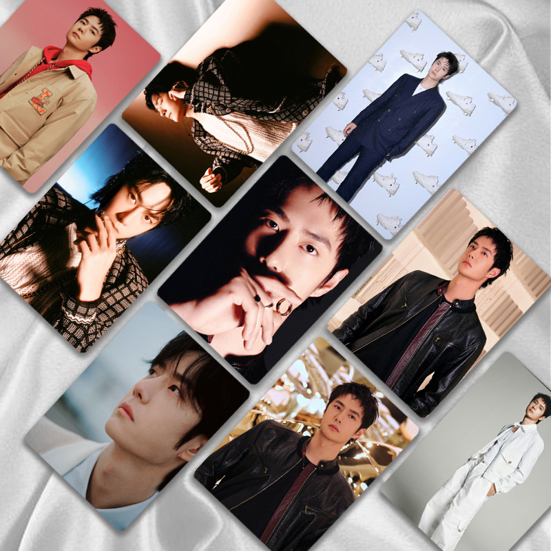 50-55pcs Chinese Drama Actor Wang YiBo Hologram Lomo cards Jerry Tian ...