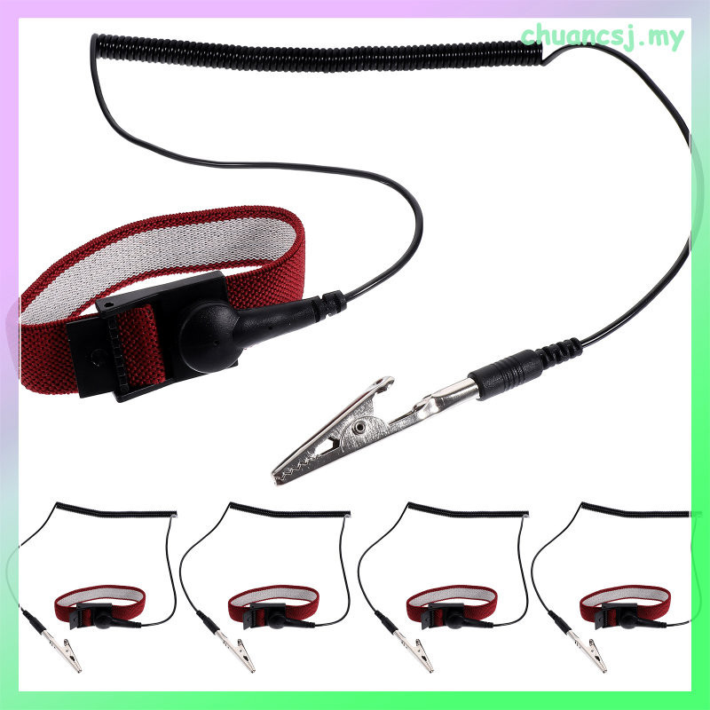 Anti Static Bracelet Anti-static Wrist Strap with Adjustable Spiral ...
