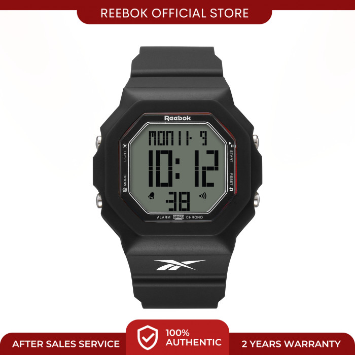 Reebok TRUNK RV-TRU-U9-PBPB-WR | Warrior Black | 44MM | 5ATM | 2Y ...