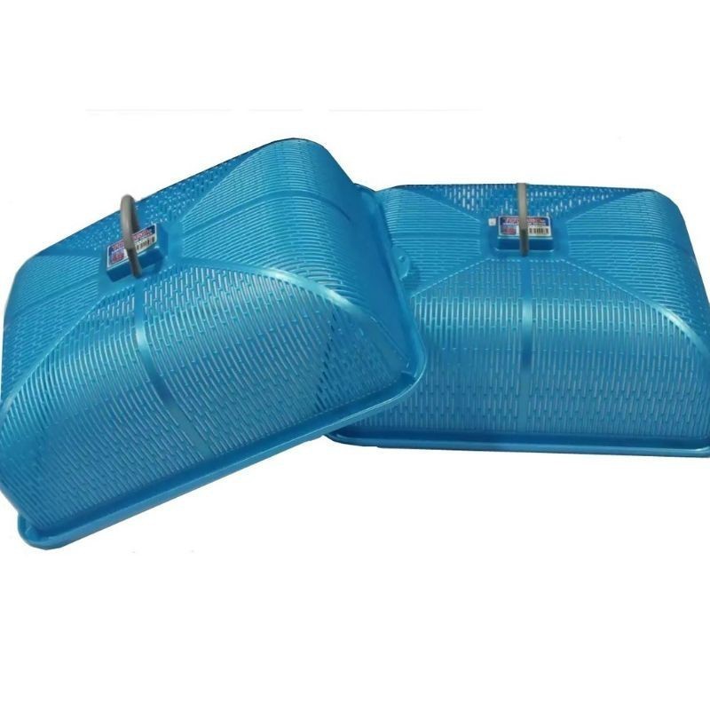 Big Square Plastic Food Cover Dining table Food Cover Breathable Dishes ...