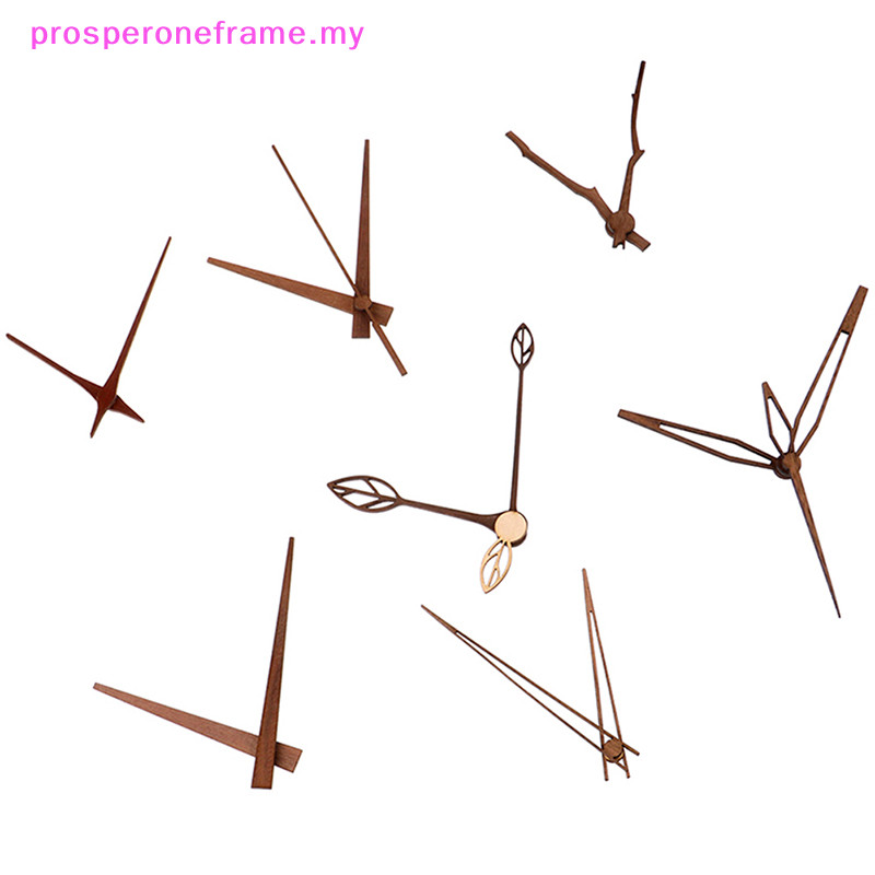 prosperoneframe Walnut Wall Clock Pointer DIY Hour Hand Minute Hand ...