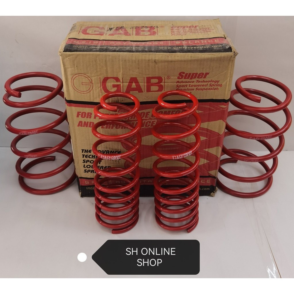 GAB Sport Coil Spring for Toyota Altis ZZE121 ZZE122 2003-2007 Year ...