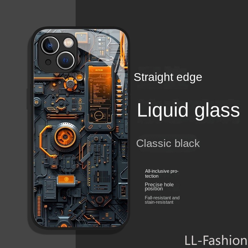 Phone Case Creative mechanical technolog Case Anti Fall Protector Cover ...