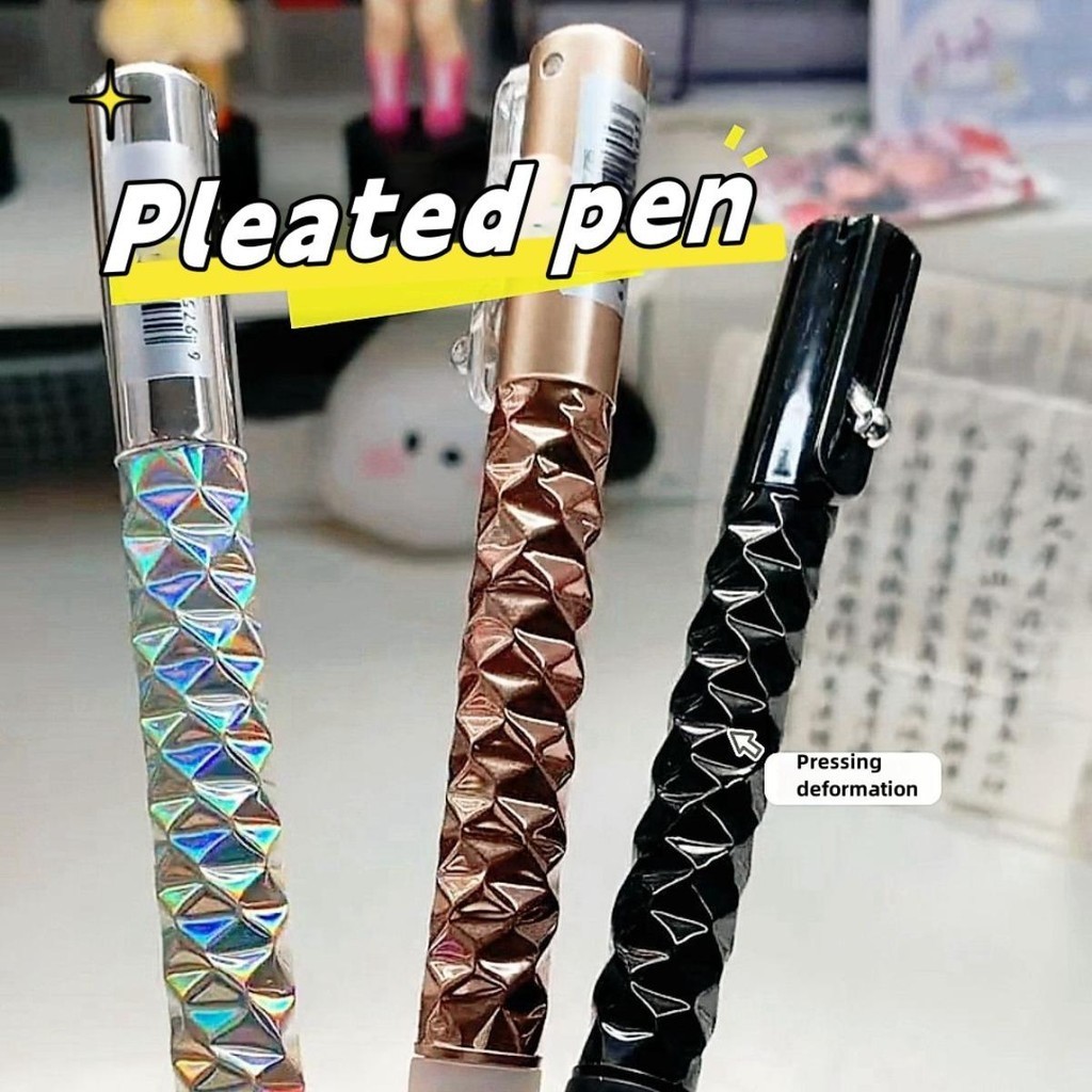 Geometric Deformation Press Neutral Pen Creative Design Diamond Shaped ...