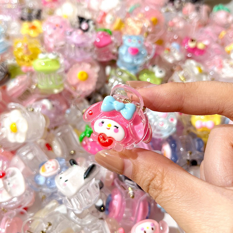 Mini Crab Clip Attached charm Cute, Freely Choose Model (1 Piece ...