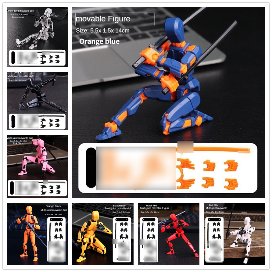 3D Printing T3 Dummy 13 Action Figure Titans 13 Figure Decoratione ...