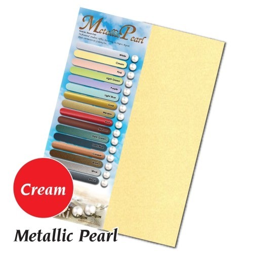 A4 120gsm Metallic Pearl Card | Metallic Paper / Metallic Card / Kertas ...