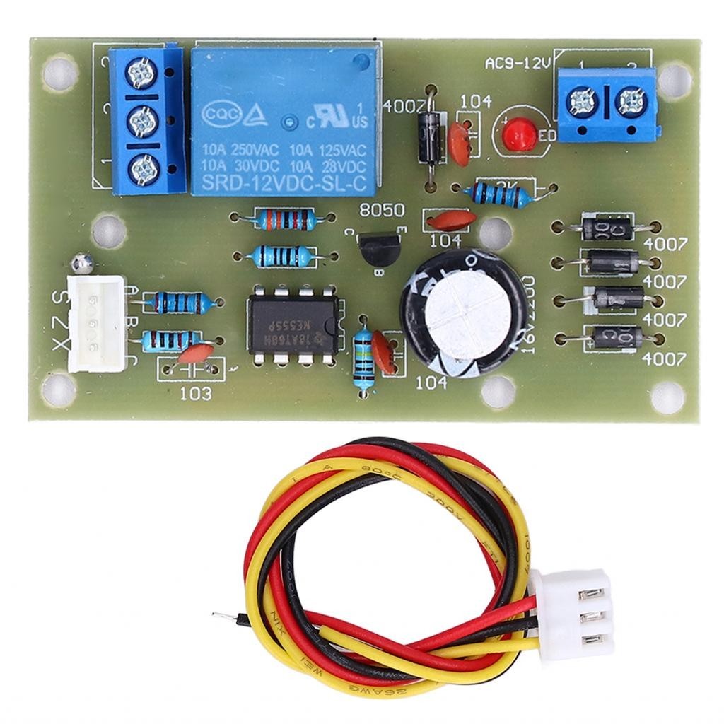 Xguli Dc 12v Liquid Level Sensor Module Drainage Detection Control Circuit Board For Water Tower