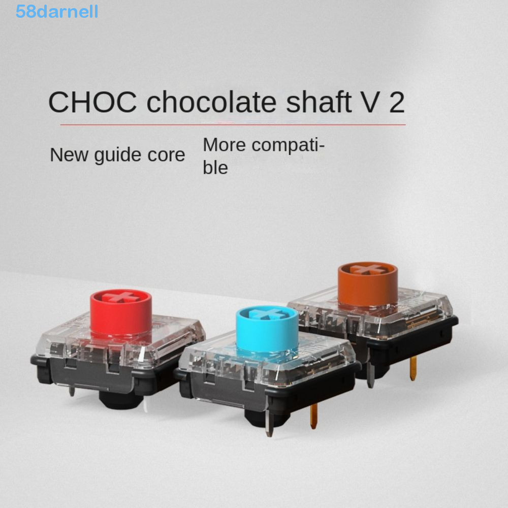 DARNELL 10pcs Choc V2 Low Profile Switch, Acrylic Mini Keyboard Low ...
