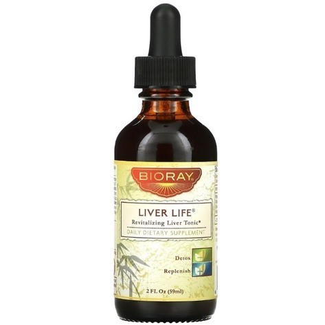 Bioray, Liver Life, Revitalizing Liver Tonic, (59 ml or 118 ml ...