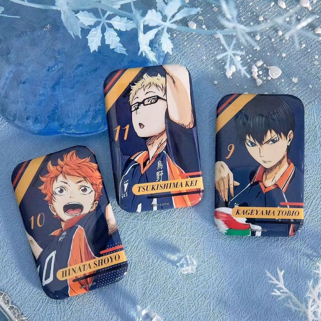 Genuine Volleyball Junior Series Long Badge Hyuga Shoyo/Kageyama Feixo ...