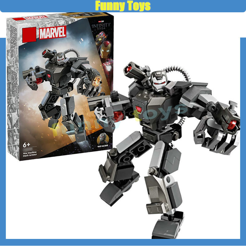 76277 War Machine Mecha Building Block Assembly Ornament Children's ...