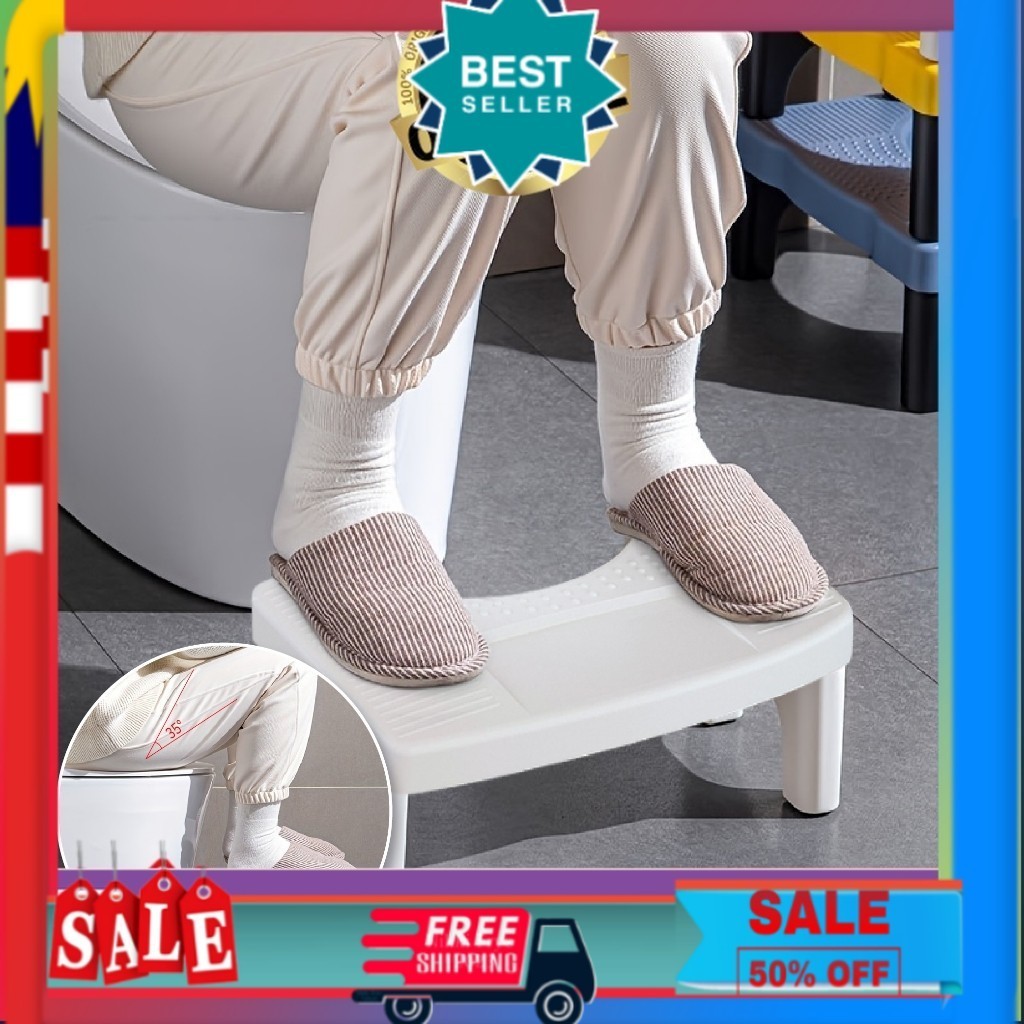 THE SHOP KL Footrest Toilet Squaty Foot Step Potty Healthy Toilet Squat ...