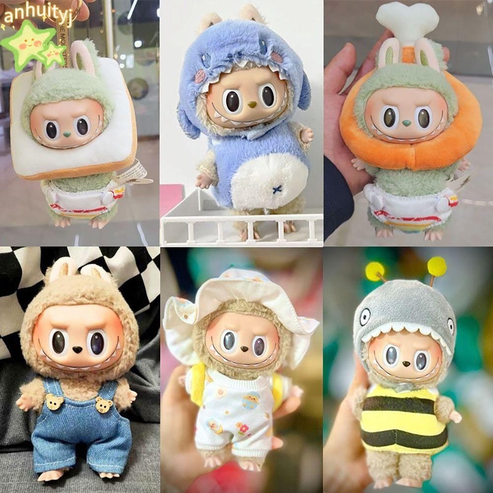 LANJ Labubu Doll Clothes, Labubu Time To Chill Filled Cotton Doll Shirt ...