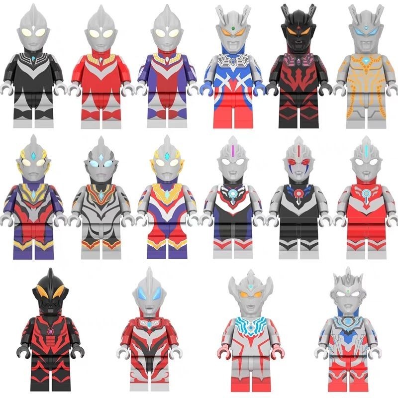 [24 Hours Delivery] Compatible with Lego Diga Ultraman Sairo Obbelia ...