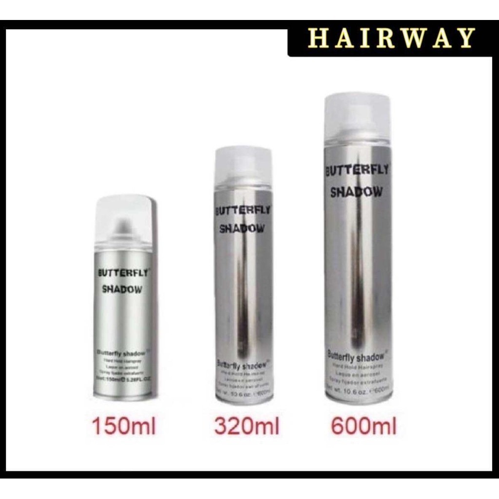 Butterfly Hair Spray 150/600ml | Shopee Malaysia