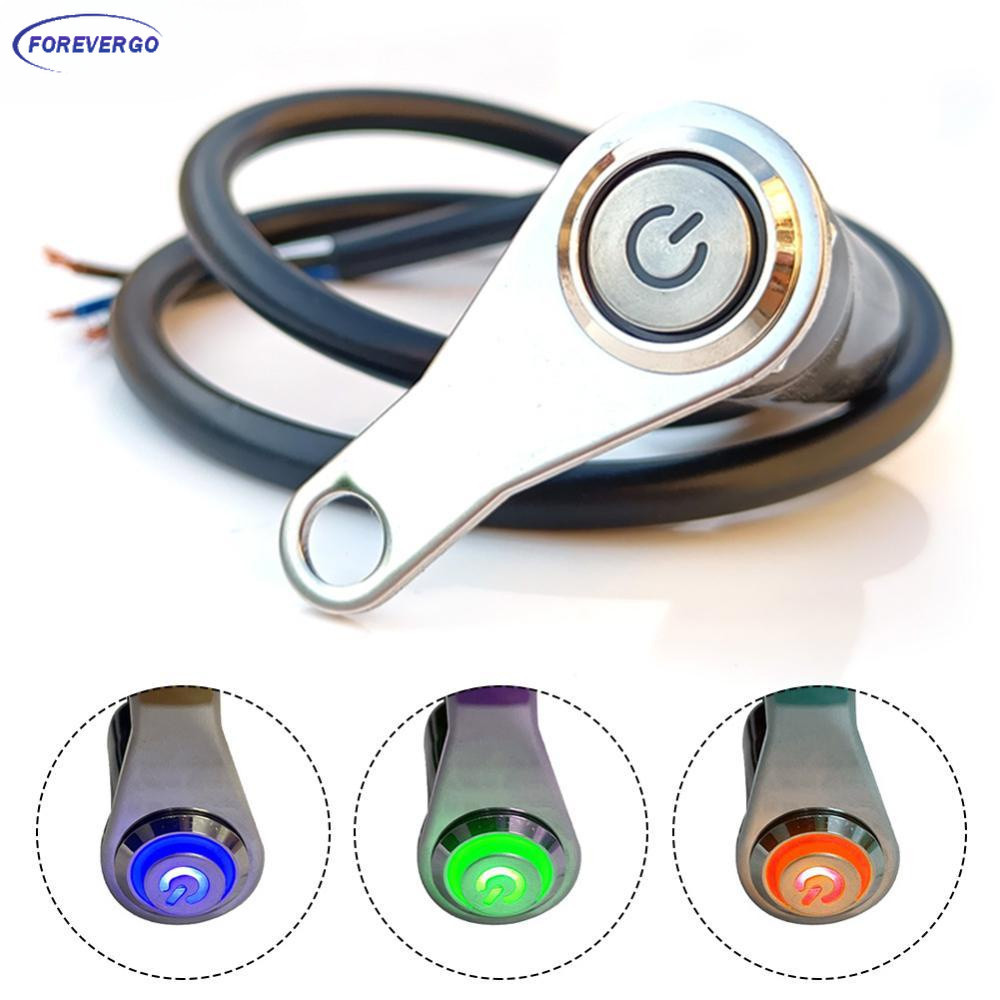 RE 12V LED Motorcycle Switch ON-OFF Handlebar Headlight Adjustable ...