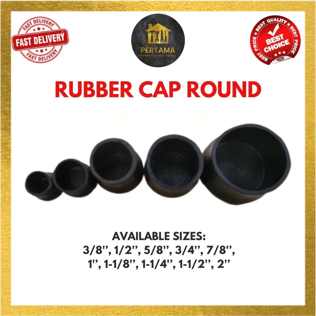 Round Internal Cap Outer Rubber Cover / Getah Kaki Meja Kerusi ...