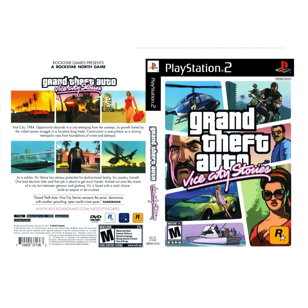 🔥PS2 Games CD DVD 🔥PS2 Grand Theft Auto Vice City Stories , DVD game ...