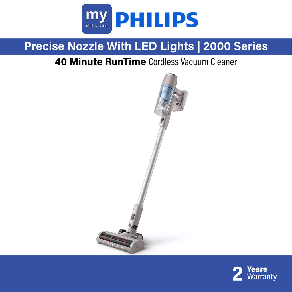 Philips 2000 Series Cordless Vacuum Cleaner XC2011/61 XC2011 | Shopee ...