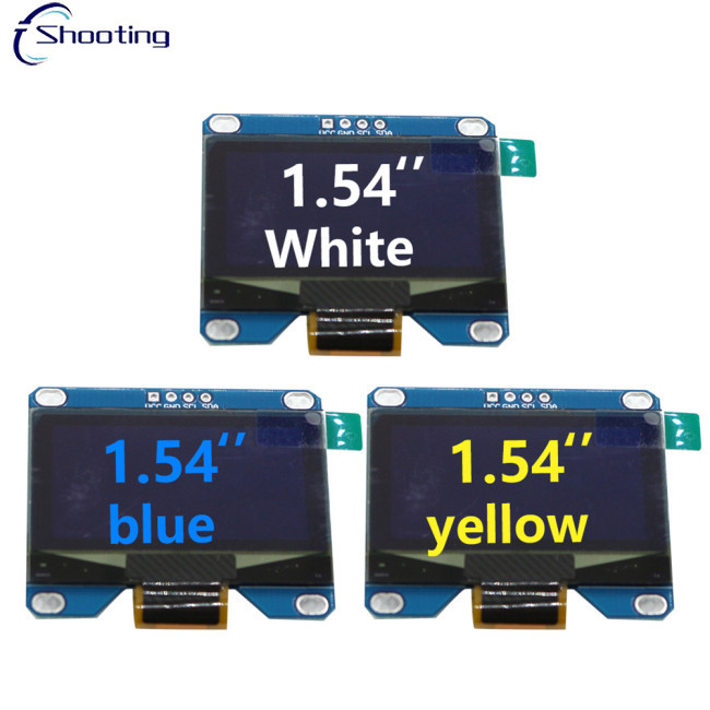 NEW! 1.54inch 4pin Oled Module Fpc Display 128x64 I2c Interface Ultra-wide Viewing Angle Display ...
