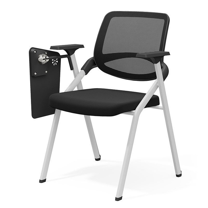 Folding Training Chair with Writing Board Chair Office Staff Meeting ...