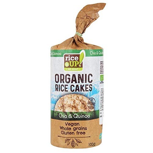 Rice Up Organic Rice Cakes W/Chia&Quinoa 120g | Shopee Malaysia