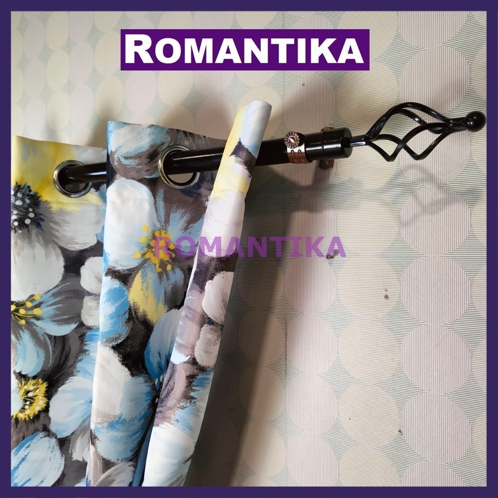 READY STOCK Langsir Besi Curtain Rod Extendable 1M-2M | Shopee Malaysia