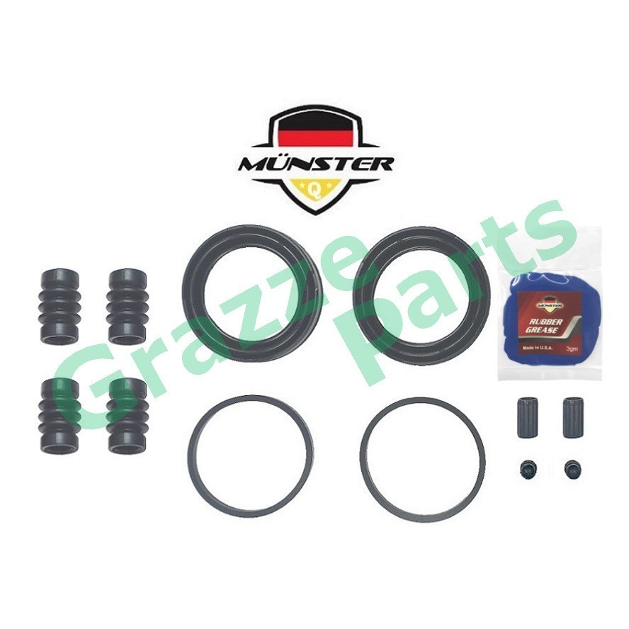 Münster Disc Brake Caliper Repair Kit (Full Set) Front PW810652 - 54 ...