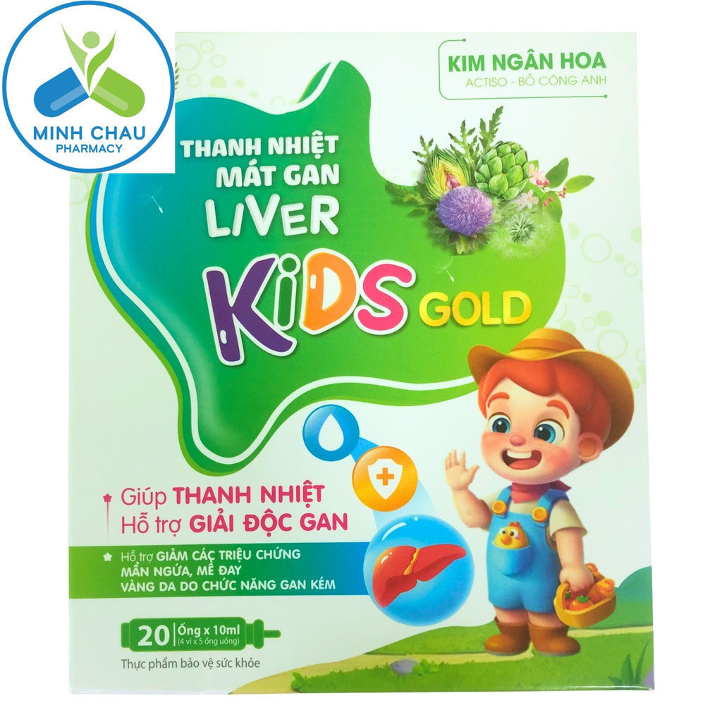 Liver kids gold Liver Heat Bar Box Of 20 Drink Tubes To Help Cool The ...