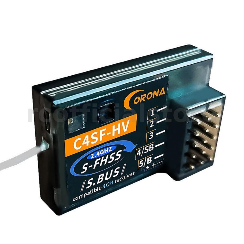 Corona RC C4SF-HV 2.4GHz Futaba FHSS/S-FHSS Compatible Receiver SBUS ...