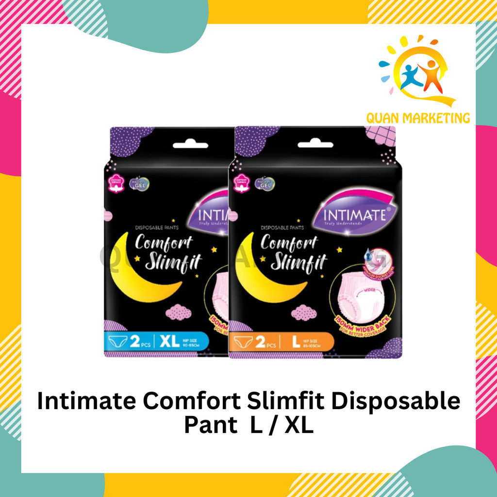 Intimate Comfort Slimfit Disposable Pants L / XL (2pcs) | Shopee Malaysia