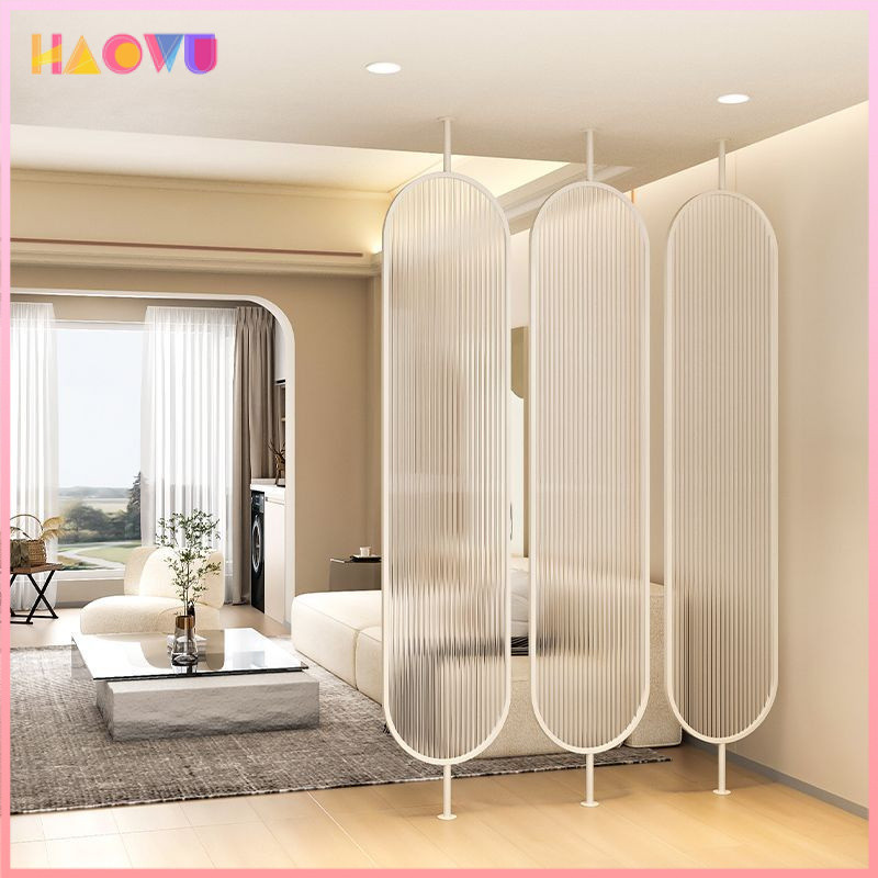 French Entry Lux Cream Style Changhong Glass Screen Partition Wall ...