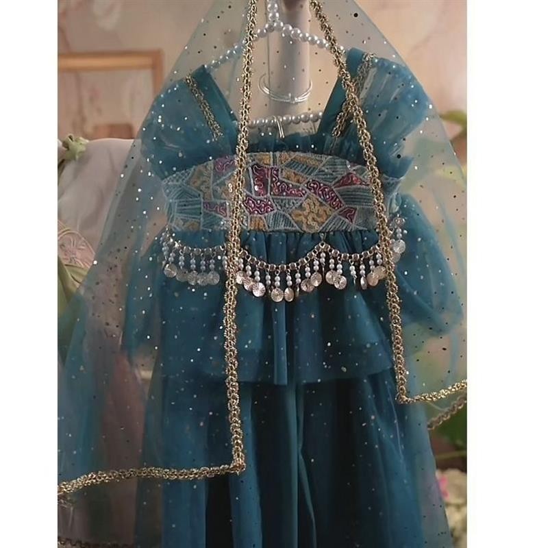 ((Ready Stock) Exotic Princess Jasmine Gauze Ethnic Costume Performance ...