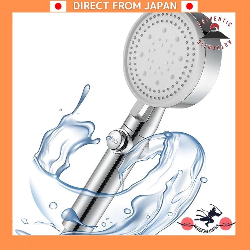 FULLKOMINN shower head, high water pressure, pressure boosting, water saving, micro-nano bubbles ...