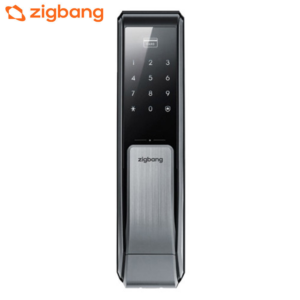 Zigbang Korea SHP-DP710 Push Pull Smart Door Lock Touch RF Key tag | Shopee Malaysia