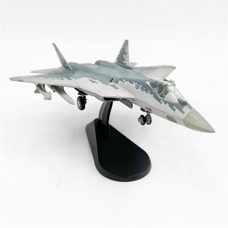 Ready goodsWLTK 1/72 Russia SU57 Su 57 Stealth Fighter On-site Version ...
